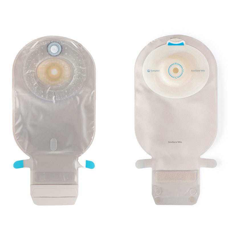 Coloplast Mio 1-Piece EasiClose Convex Light Maxi Trans Cut-to-fit 0.375-0.875 inch Box of 10 ...