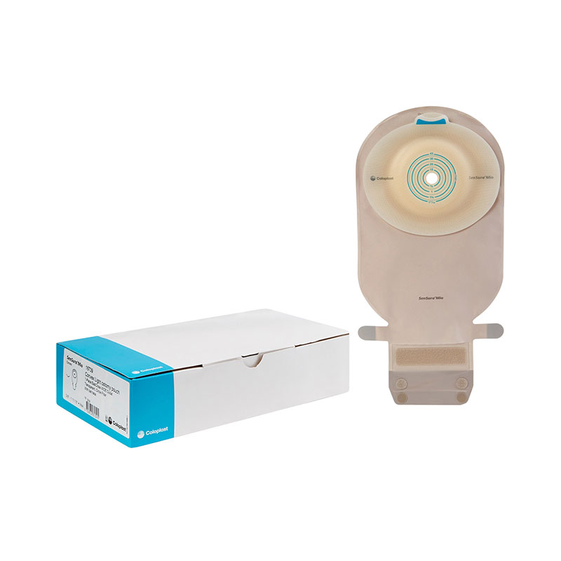 Coloplast Mio 1-Piece EasiClose Convex Light Maxi Trans Cut-to-fit 0.375-1.6875 inch Box of 10 ...