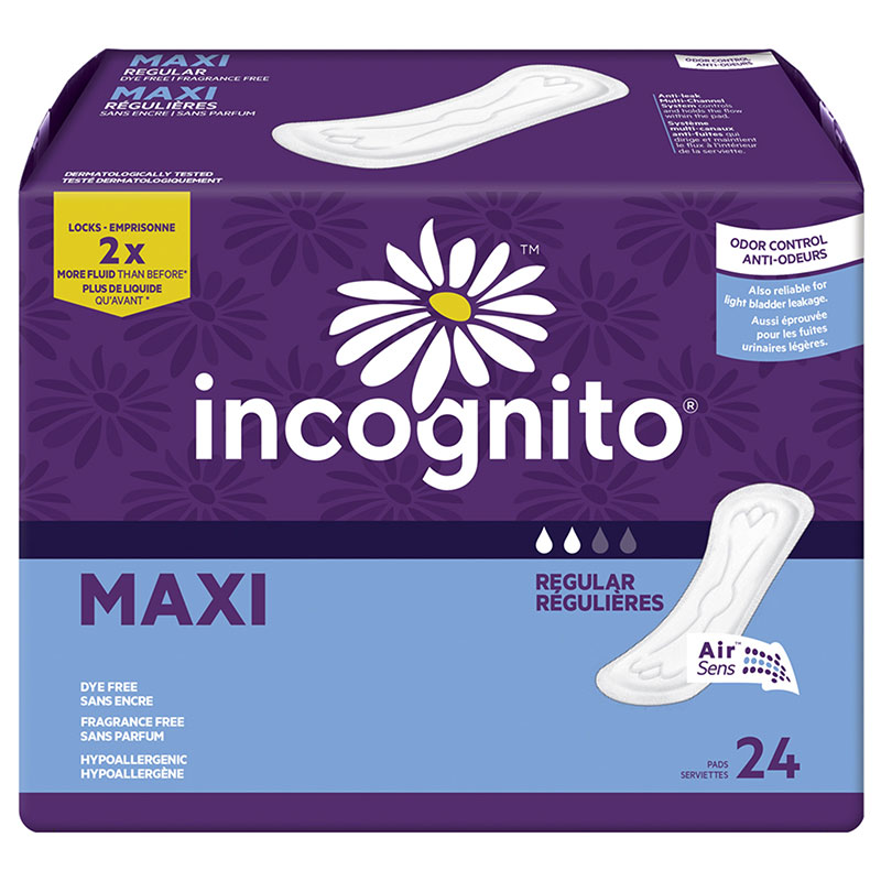 First Quality Incognito Multi-Channel Maxi Regular Package of 24 | ADW ...