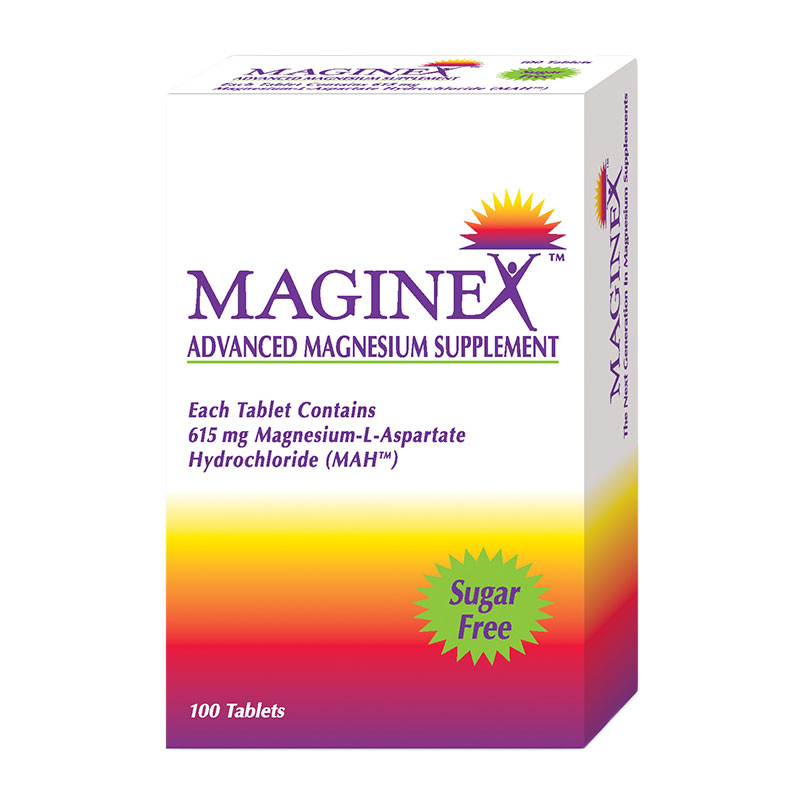 Maginex Magnesium Tablets 100/bx | Dietary Supplements