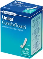 Owen Mumford Unilet ComforTouch Ultra Thin Lancets 28G 100/bx | Lancing ...